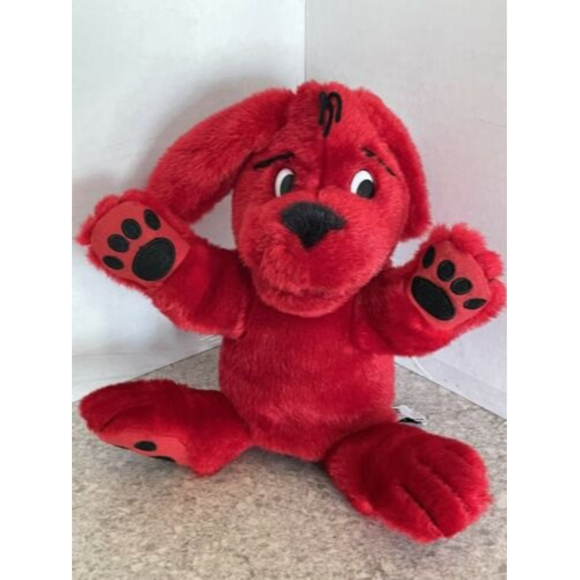 Scholastic | Toys | Clifford The Big Red Dog Scholastic Plush Hand ...